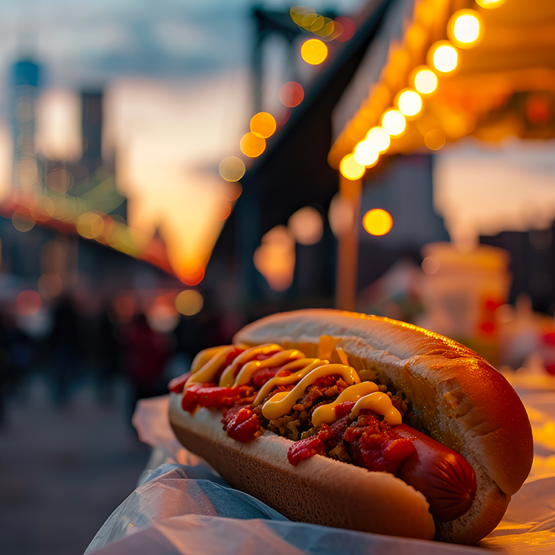 Stand de Hot-dog pour votre événement sur-mesure